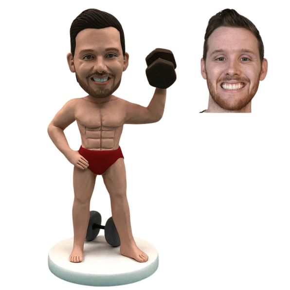 Bodybuilder Bobble Head | Custom Bobble Head | Coupleofthings